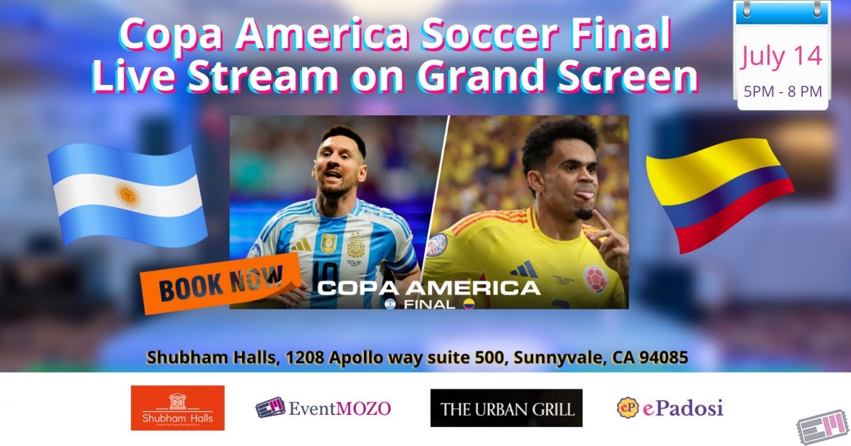 Copa America Soccer Final Live Stream on Grand Screen