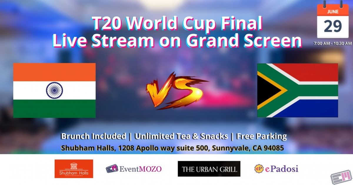 T20 Cricket World Cup Final Live Stream on Grand Screen